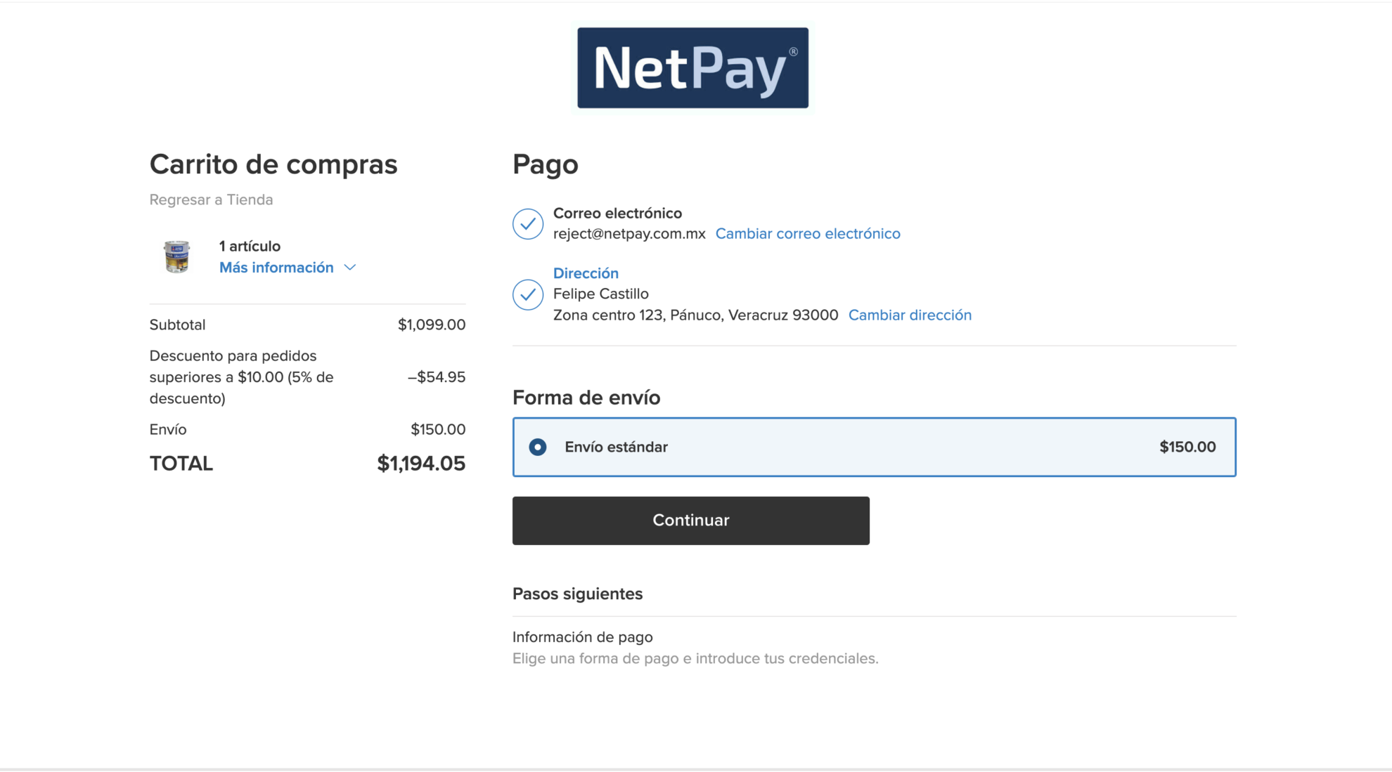 ¿How to test with NetPay Maker? – NetPay Docs